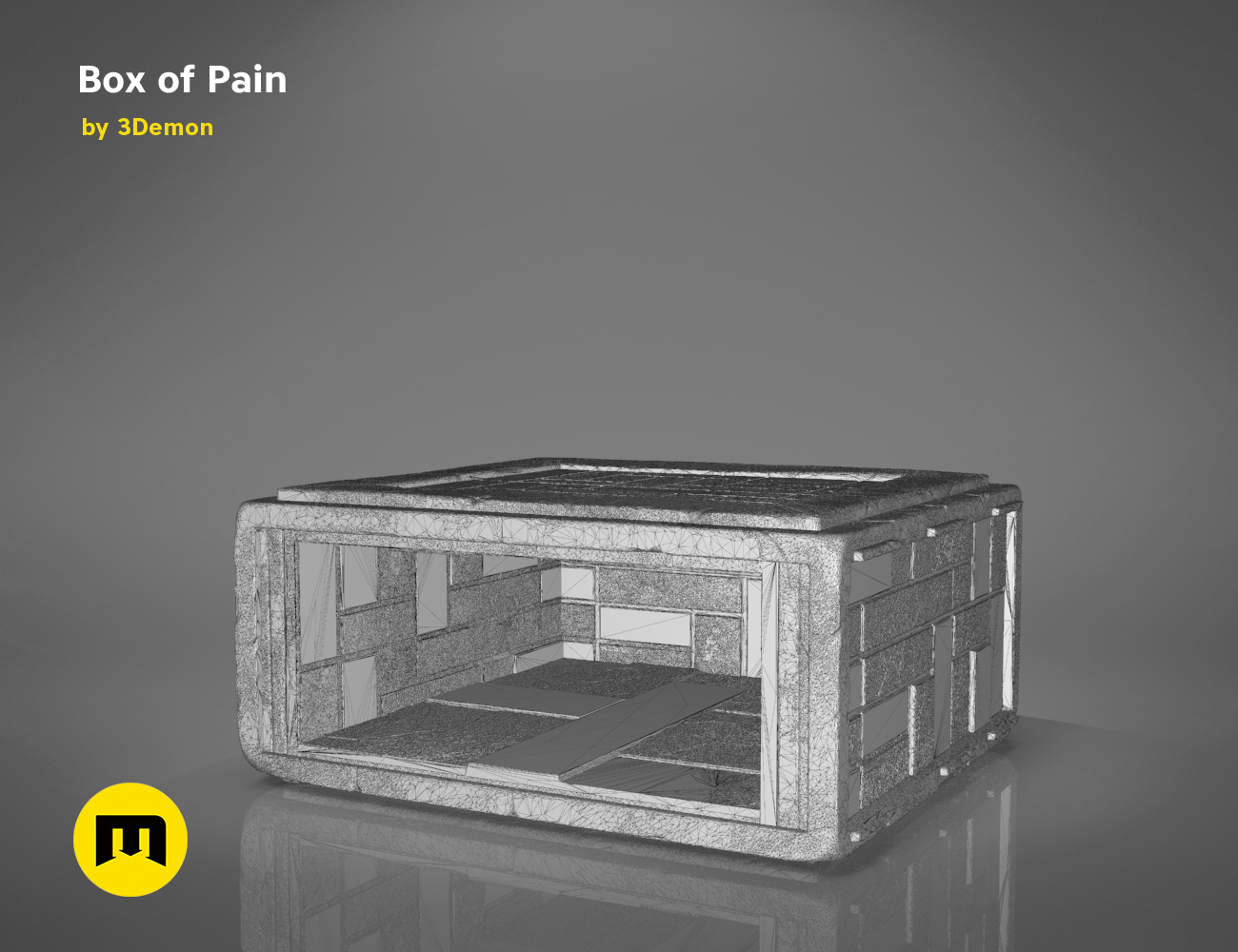 3D file Box of Pain 📦・Template to download and 3D print・Cults