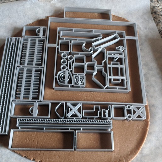 Download free 3D print files Gingerbread 3D printer Cookie Cutter ・ Cults