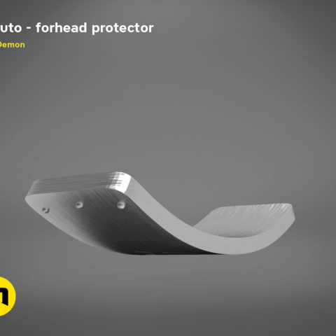 Download OBJ file Naruto Forehead protector • Design to 3D print ・ Cults