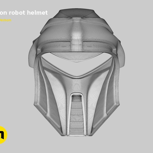 Download STL Cylon robot helmet, Batlestar Galactica ・ Cults