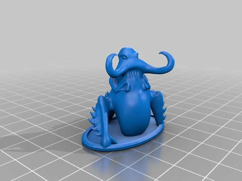 Free STL file Swamp monster・3D printer design to download・Cults