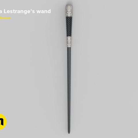 Download STL file Leta Lestrange wand • 3D printable template ・ Cults