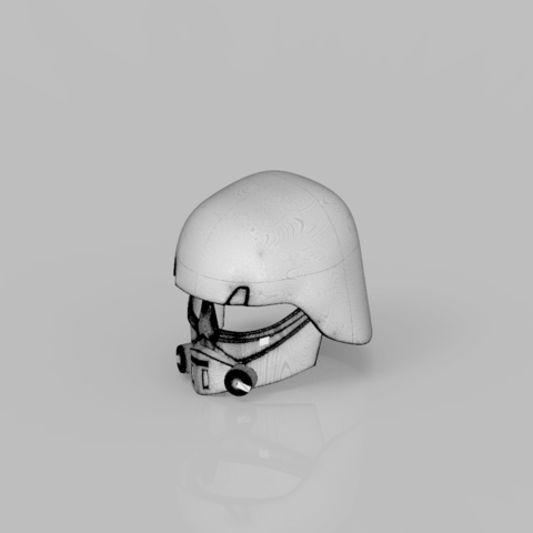 Download STL file Imperial Cadet helmet- 3D print model • Design to 3D ...