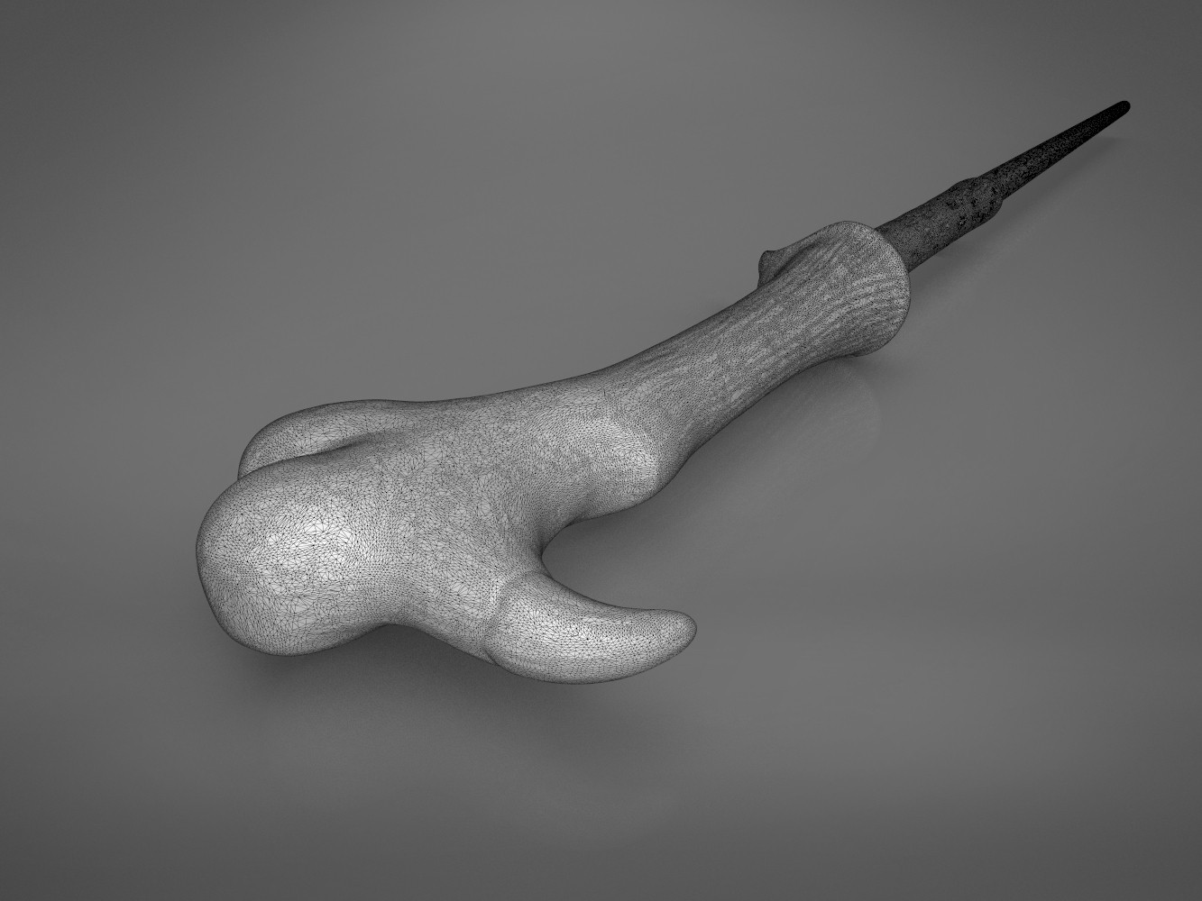 3D file Voldemort wand - Harry Potter films 3D print model・3D printer ...