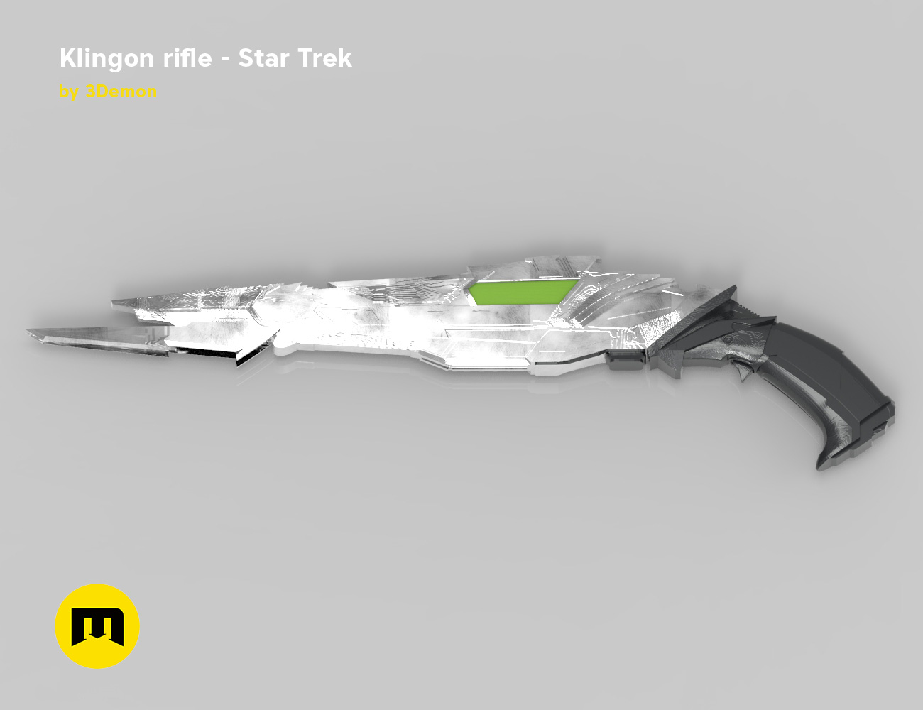 Download STL file Klingon rifle • Model to 3D print ・ Cults