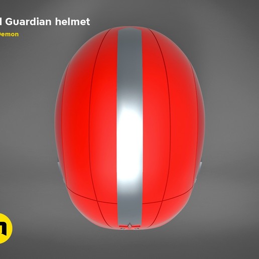 Download 3D printer files The Red Guardian helmet ・ Cults