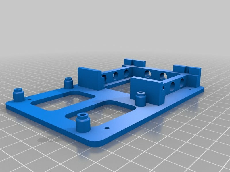 Free STL file Beaglebone Breadboard Mount for Parallax BoeBot・3D ...