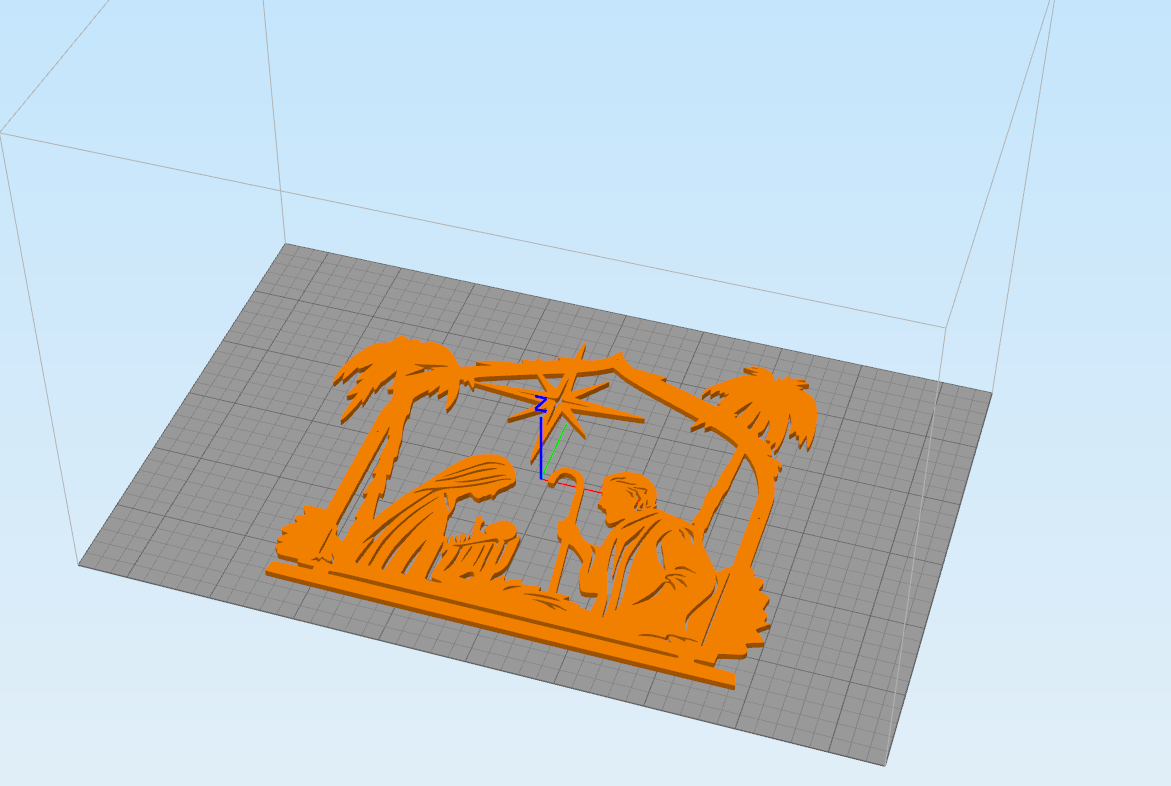 STL file Nativity Scene N.2・3D printer design to download・Cults
