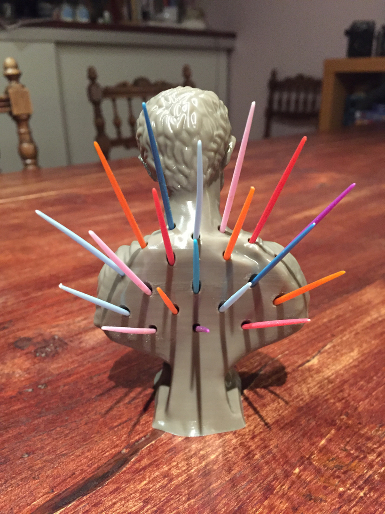 Free 3D file Caesar Toothpick holder・3D print design to download・Cults