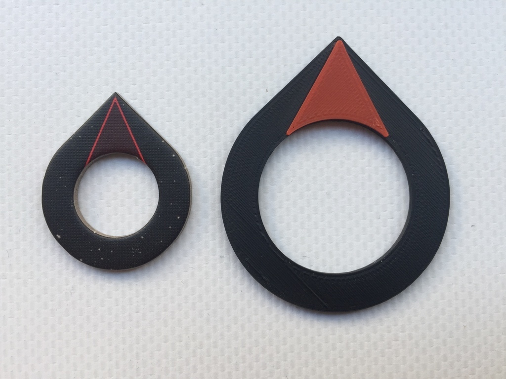 Free 3D file Star Wars X-Wing 2.0 Ghost Turret Arc Indicator・Model to ...