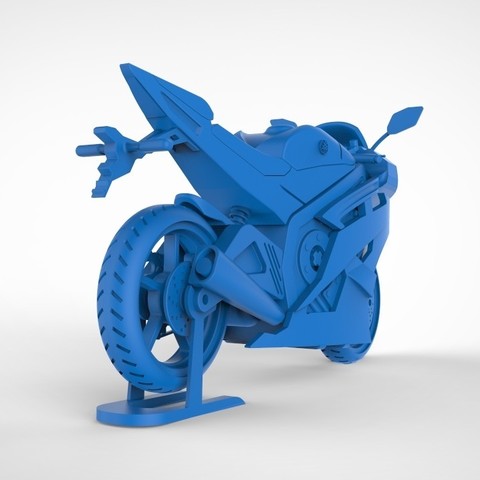 Download STL file Yamaha R6 • 3D printer model ・ Cults
