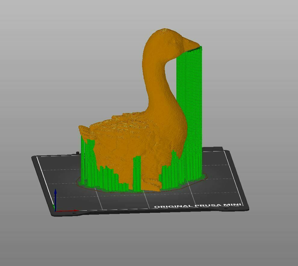 STL file Goose - Goose 🚜・3D print object to download・Cults
