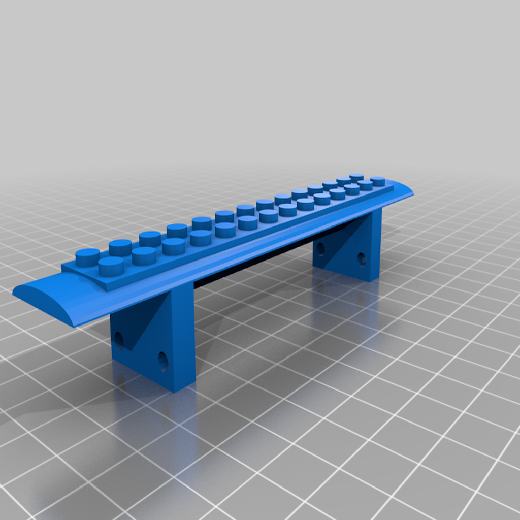 Free 3D file Robot bumper with plastick building block interface・3D ...