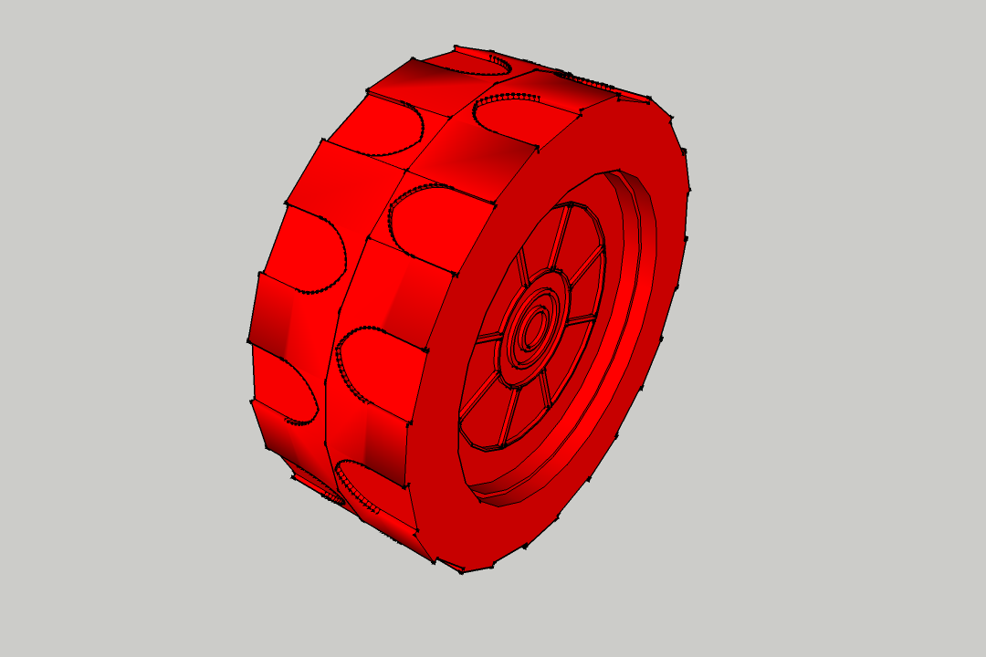 STL file Lego duplo - Wheel - Wheel・3D printer model to download・Cults