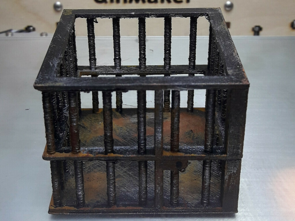 Free 3D file Jail_Cage_2x2x1.7・Object to download and to 3D print・Cults