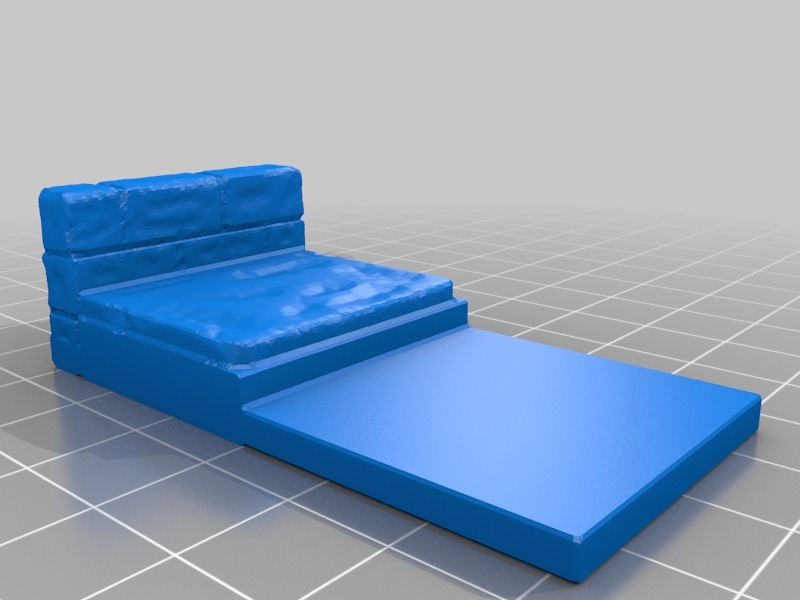 Free 3D file TT Dungeon Pool - Single Wall 2x2・3D printable model to ...