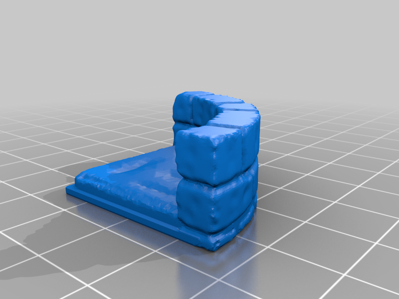 Archivo 3D gratis Curva de mazmorras True Tiles・Plan de impresión en 3D ...