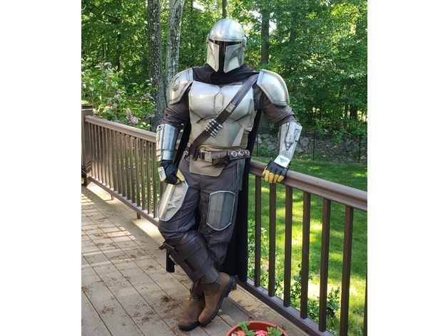 Download STL file The Mandalorian Full Armor + Jetpack • 3D print model ...