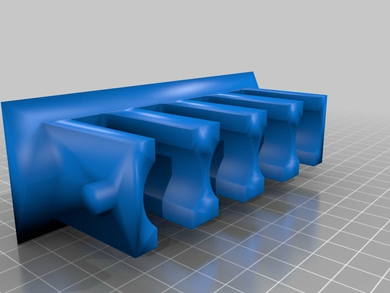 Free OBJ file Checkers Holder for Checker Set・3D print design to ...