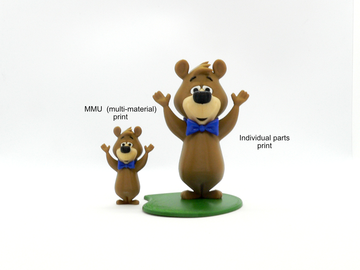 Archivo STL gratis Oso Boo-Boo - MMU・Objeto imprimible en 3D para ...