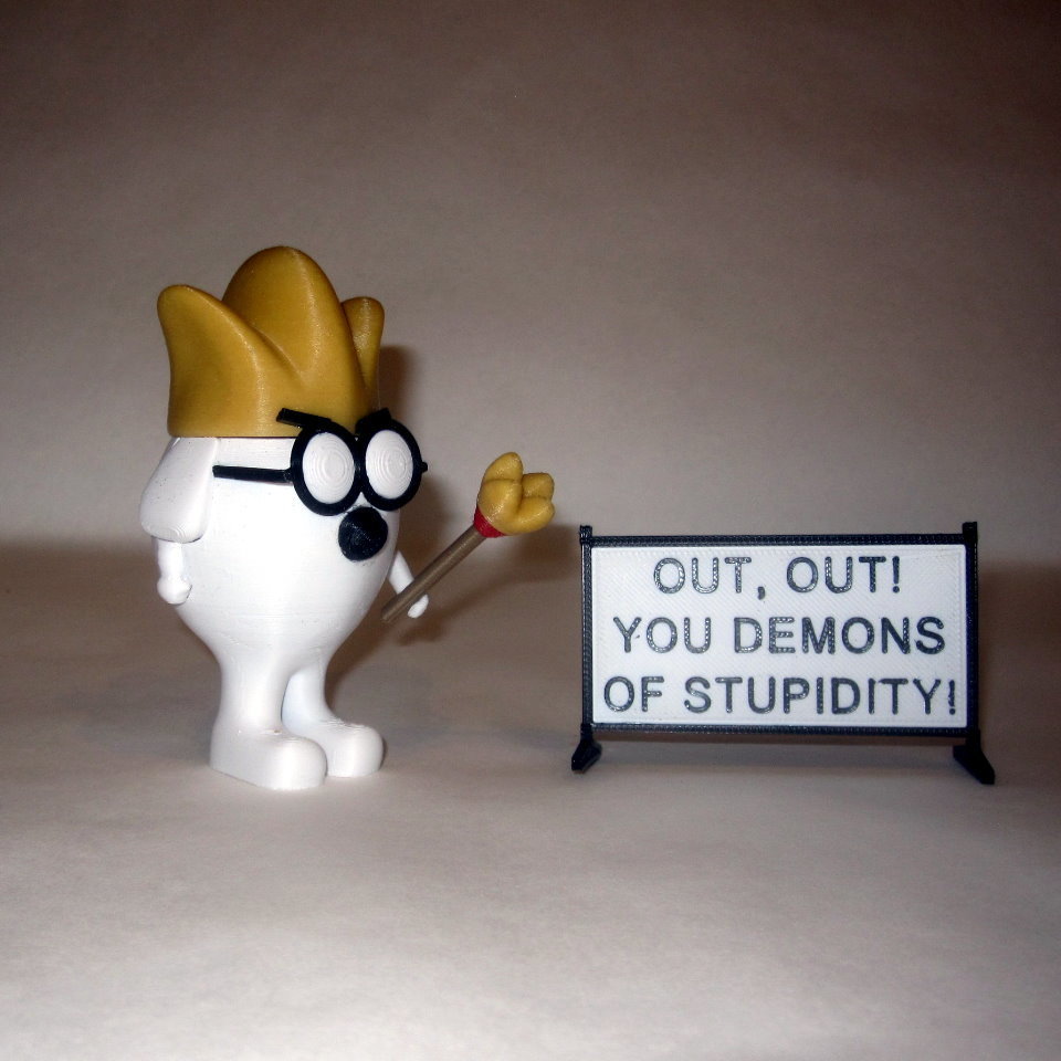 Free 3D file Dogbert・3D printer model to download・Cults