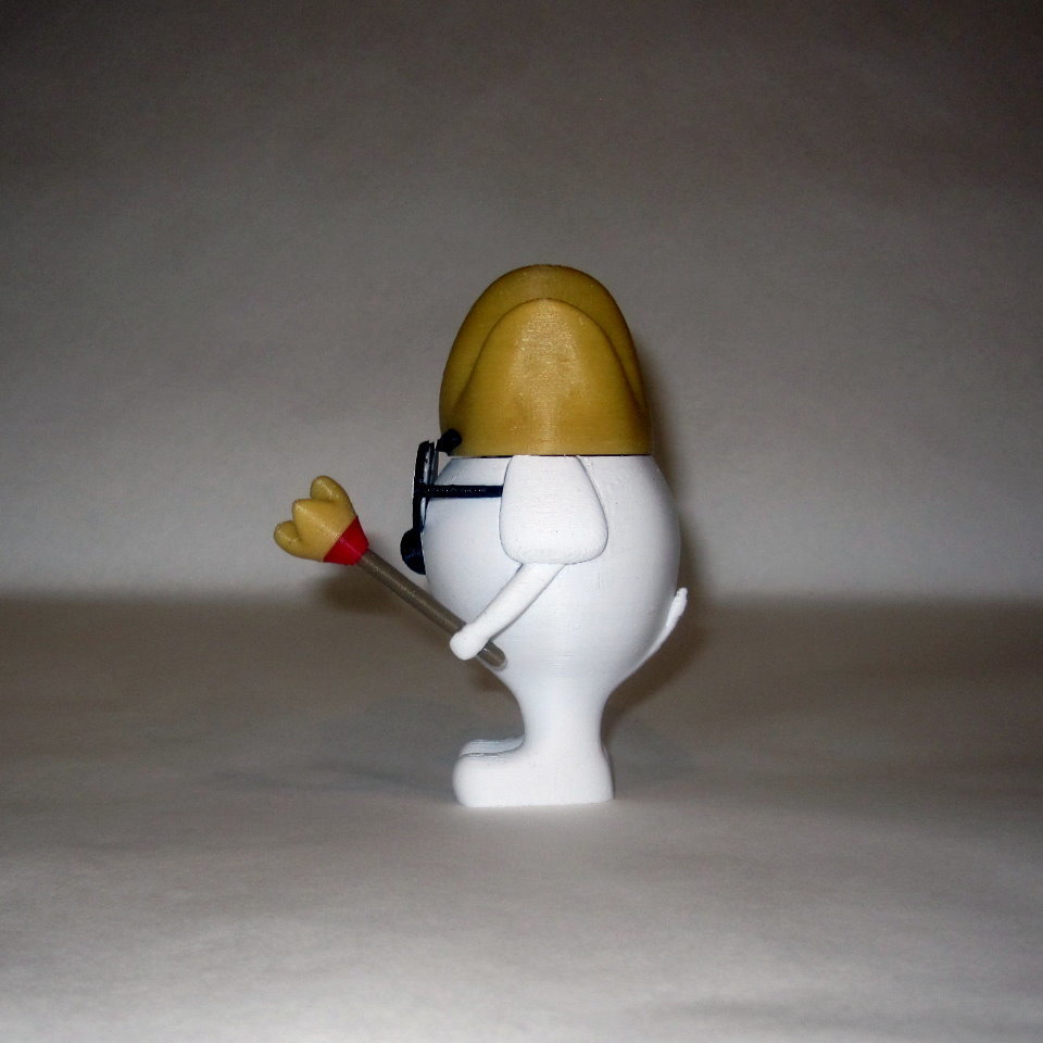 Free 3D file Dogbert・3D printer model to download・Cults