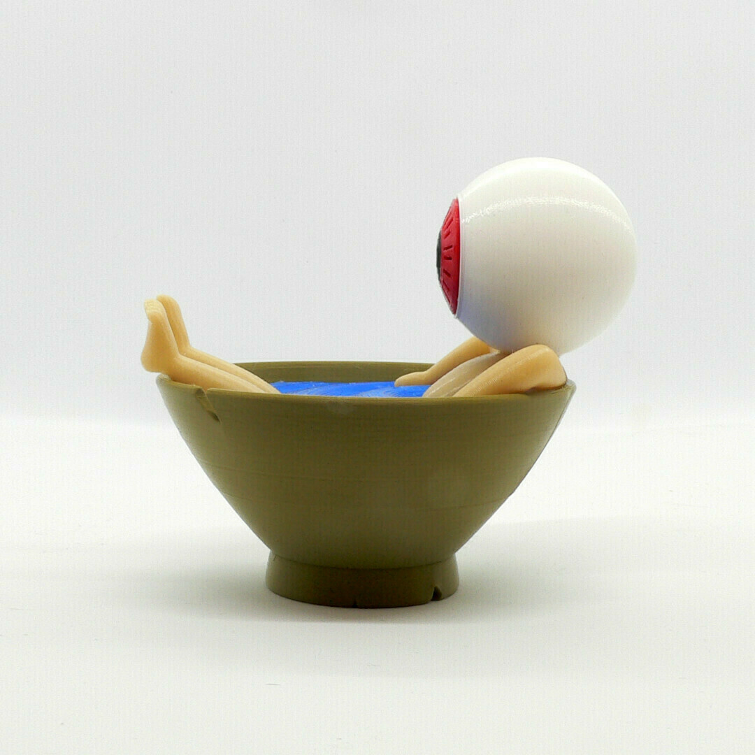 Free STL file Eyeball Father in a teacup 👽・Template to download and 3D ...