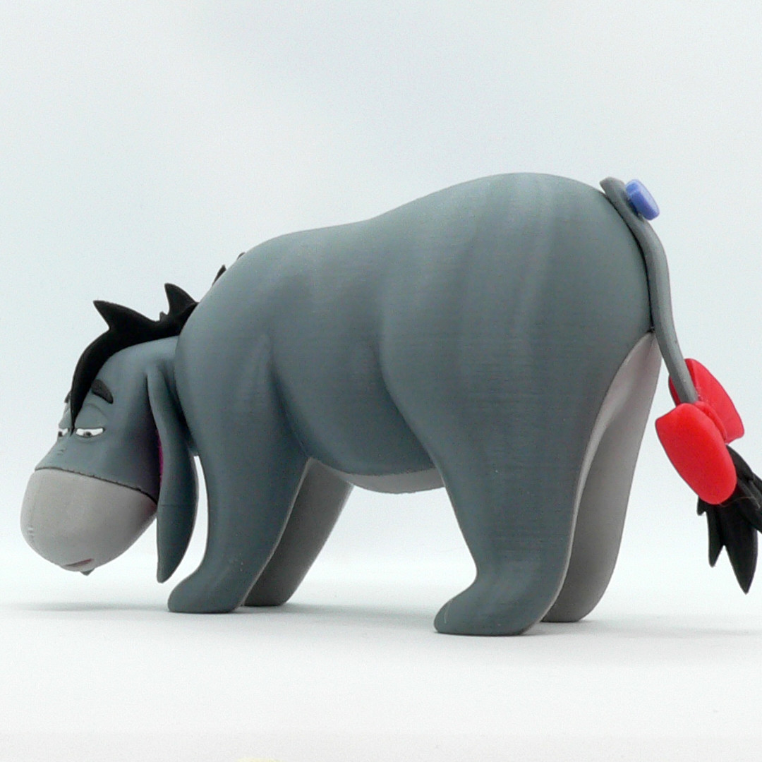 Free STL file Eeyore 📚・3D printer design to download・Cults