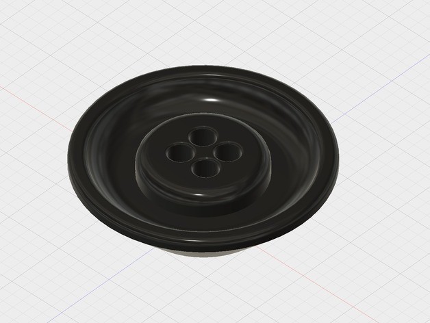 STL file Simple Button・Template to download and 3D print・Cults