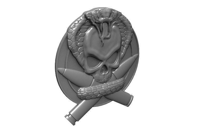 STL file Skull soldier 2 bas-relief cnc・3D printing idea to download・Cults