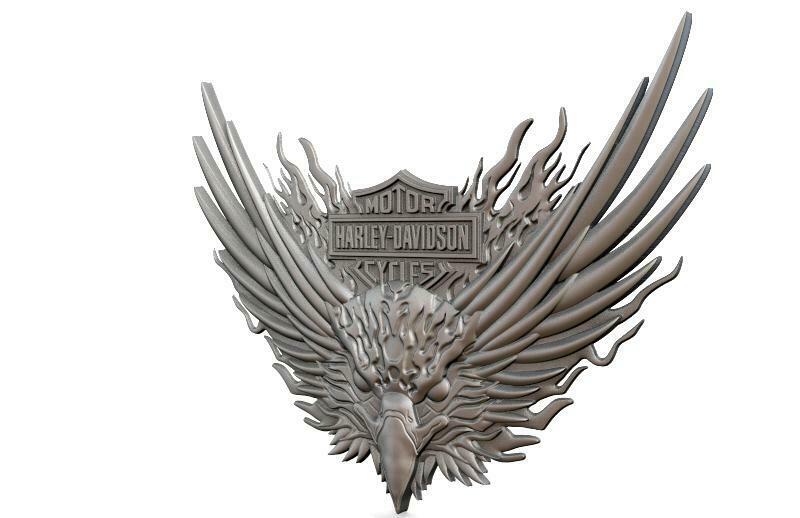 STL file Harley-davidson CNC・3D printing design to download・Cults