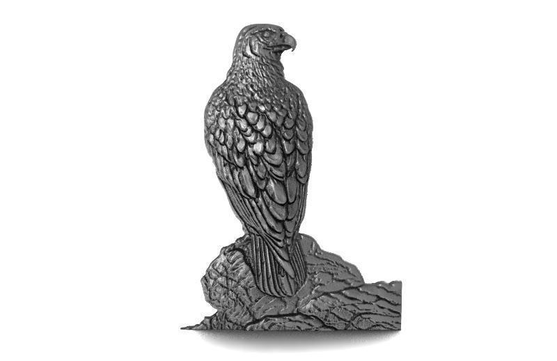 STL file Falcon bas-relief CNC・3D printer design to download・Cults