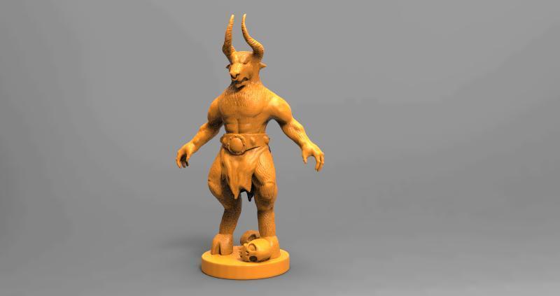 Download STL file Minotaur • 3D printing design ・ Cults