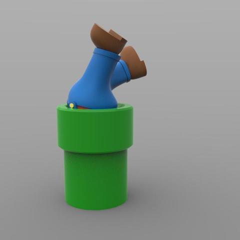 Download STL file Mario • 3D printer object ・ Cults