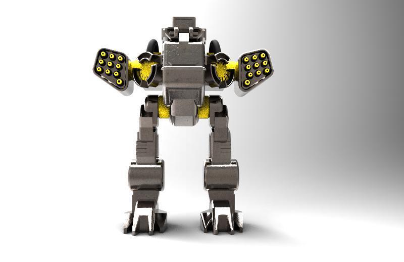 Free STL file Mech 6・3D print object to download・Cults