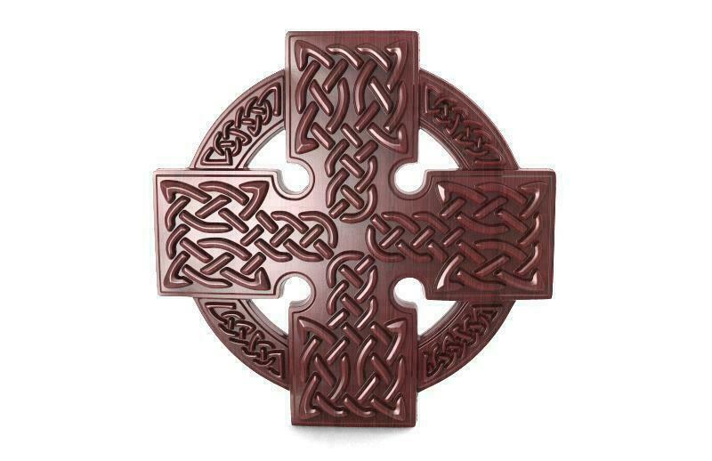 STL file Celtic cross 5 CNC・3D printer model to download・Cults