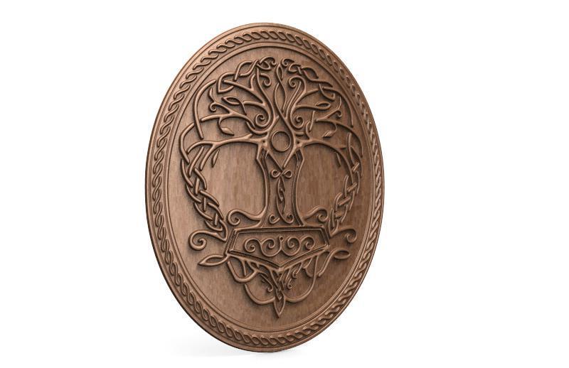 STL file Tree of life 2 CNC・3D printable design to download・Cults