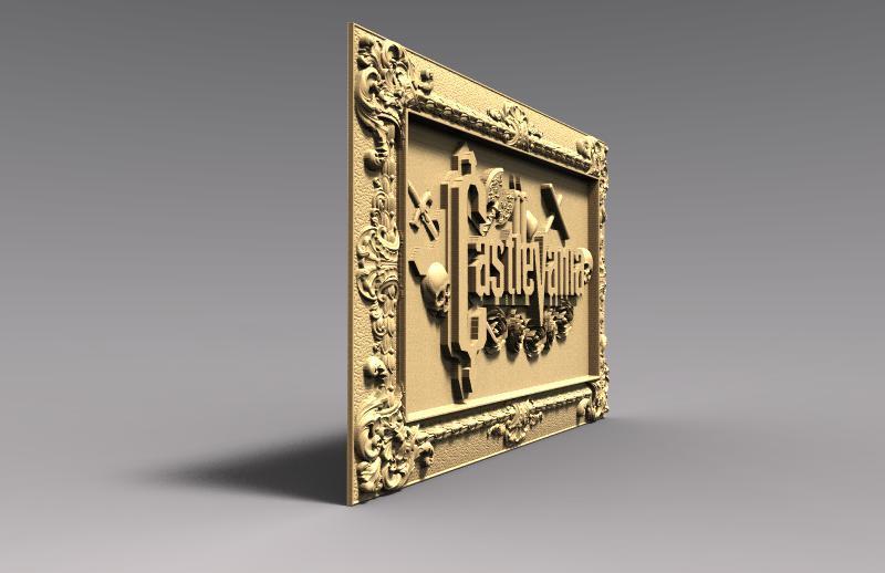 STL file Castlevania 3D relief・3D printable model to download・Cults