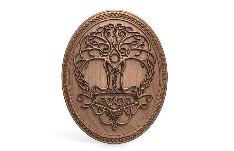 STL file Tree of life 2 CNC・3D printable design to download・Cults