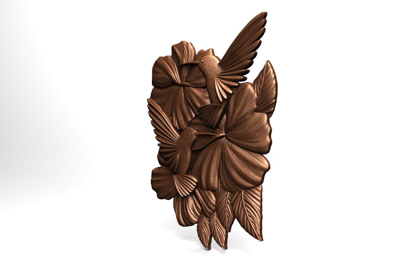 STL file hummingbirds CNC・3D printing model to download・Cults