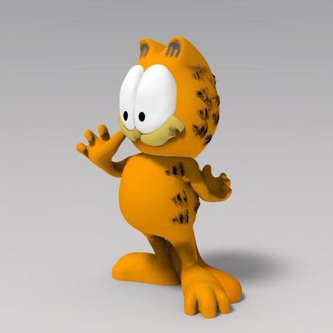 Download 3D model Garfield ・ Cults