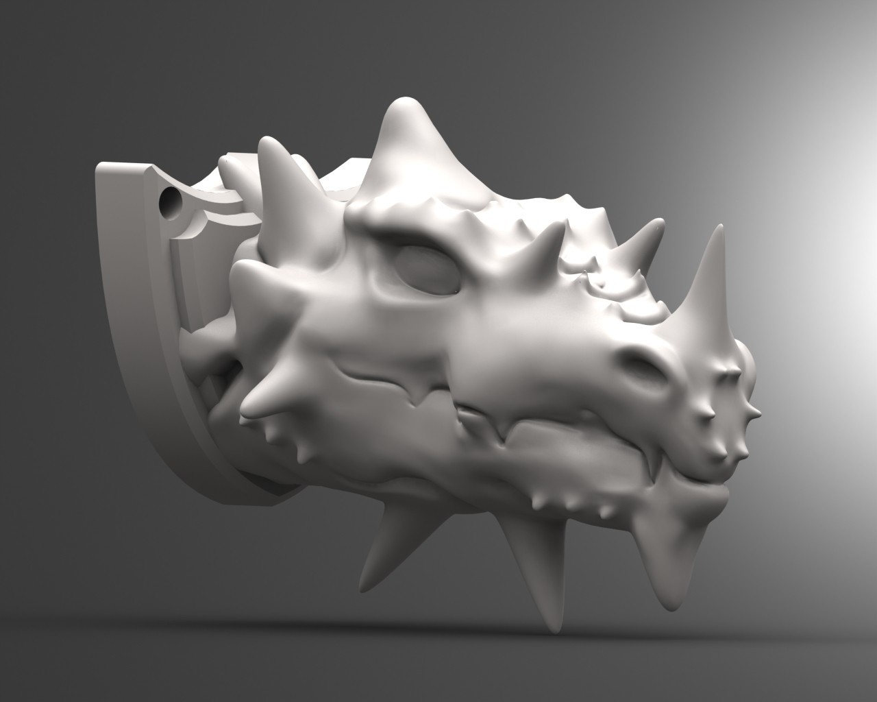 Download STL file Dragon head • 3D printing object ・ Cults