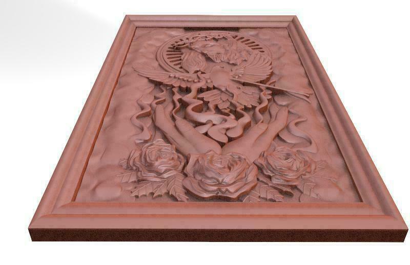 STL file Jesus Christ CNC 2・Design to download and 3D print・Cults