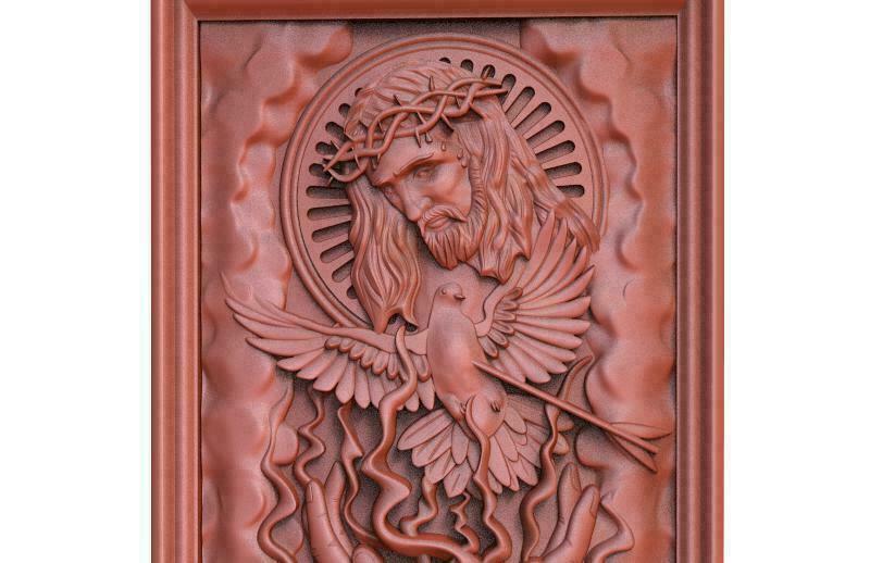 STL file Jesus Christ CNC 2・Design to download and 3D print・Cults