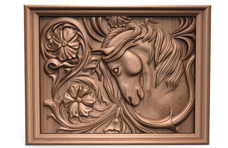 STL file Horse CNC 3 🐎・3D print model to download・Cults