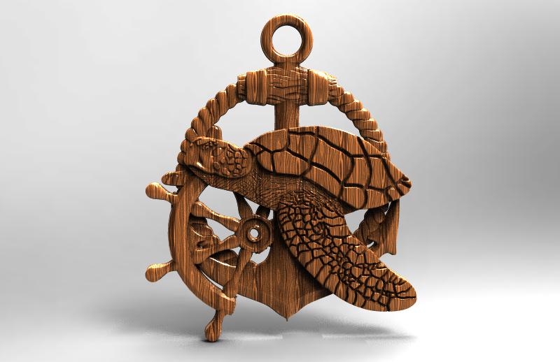 STL file Turtle CNC 2 🐢・Template to download and 3D print・Cults