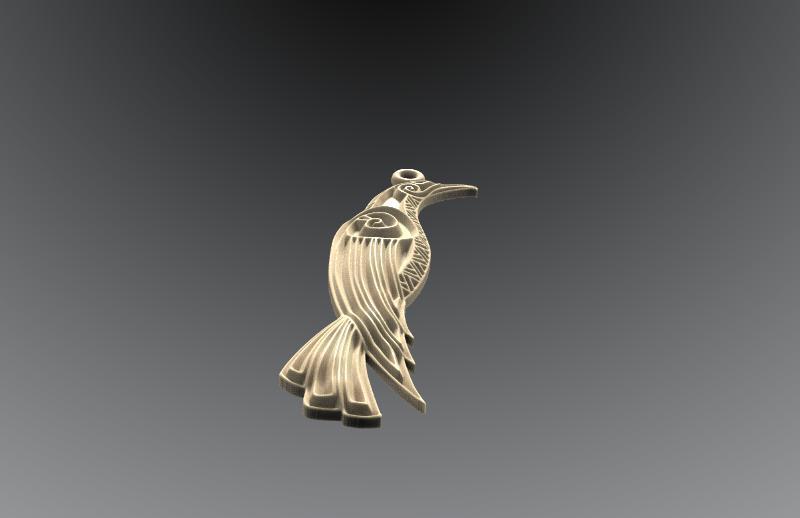 STL file Raven keychain・3D printing template to download・Cults