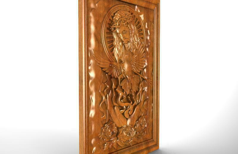 STL file Jesus Christ CNC 2・Design to download and 3D print・Cults