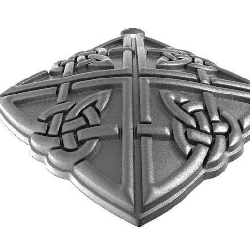 Download STL file Celtic knots pendant • 3D print design ・ Cults