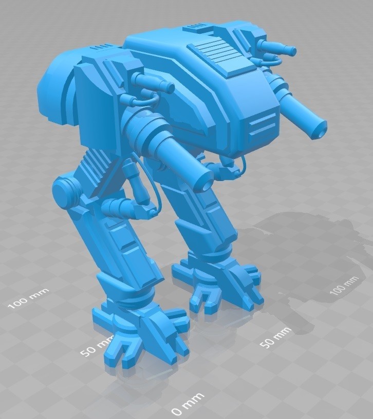 STL file Mech 3・3D printing template to download・Cults
